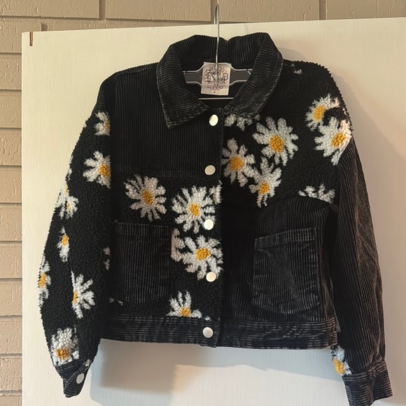 Daisy | Jackets & Coats | Nwot Girls Love Daisy Floral Jacket | Poshmark